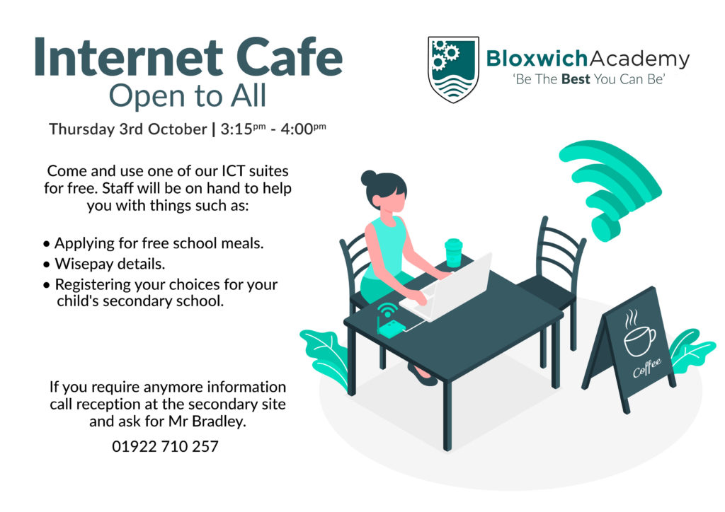 Internet Cafe Sessions - Bloxwich Academy