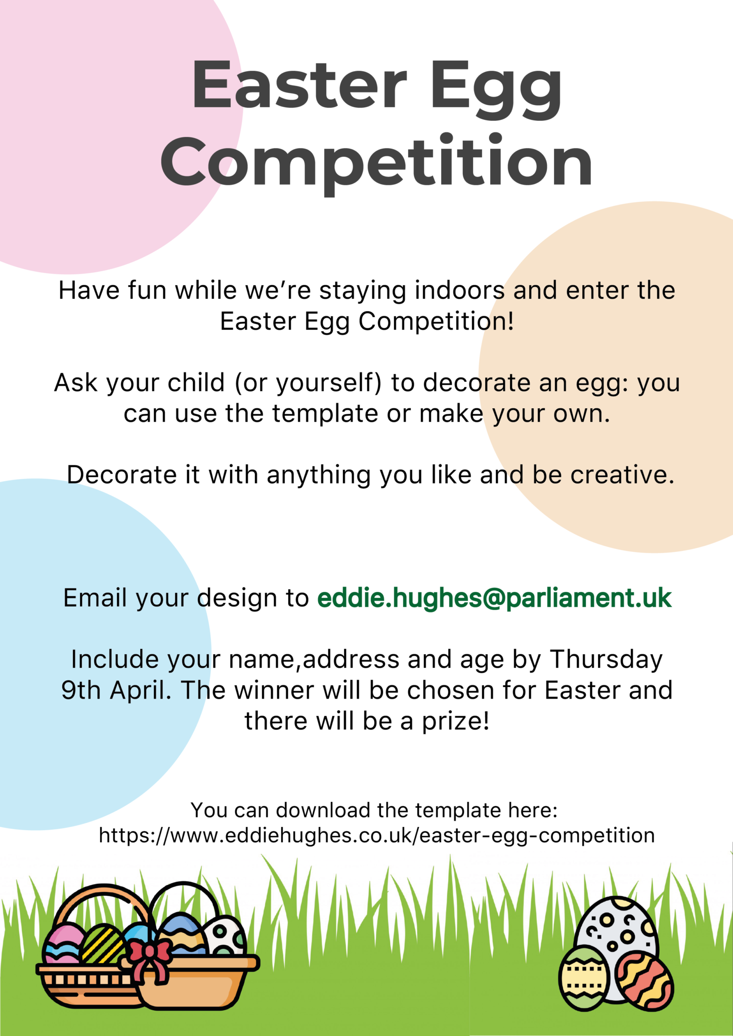MP Easter Egg Competition - Bloxwich Academy