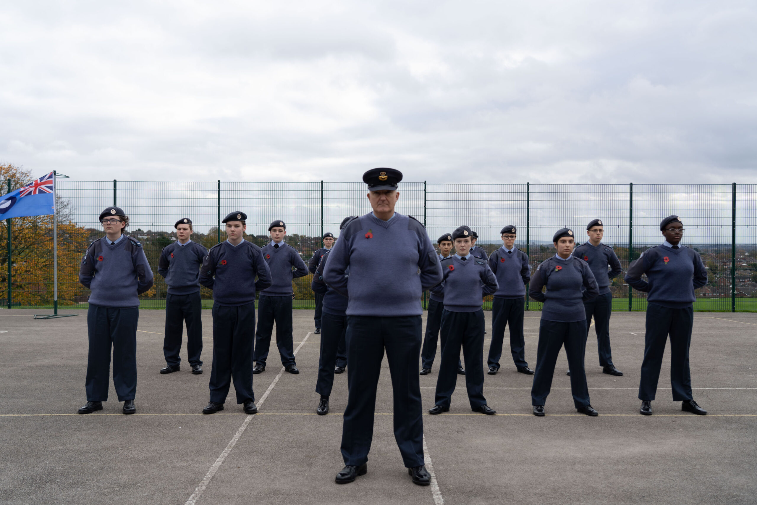 Matrix Cadets Pay Their Respects - Bloxwich Academy