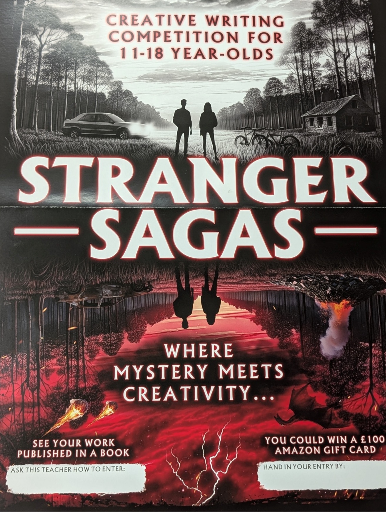 Stranger Sagas writing competition - Bloxwich Academy