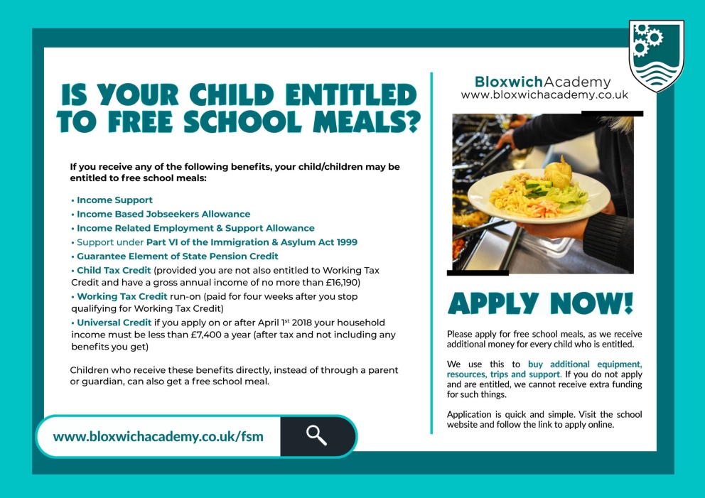Free School Meals Bloxwich Academy Free School Meals Bloxwich Academy